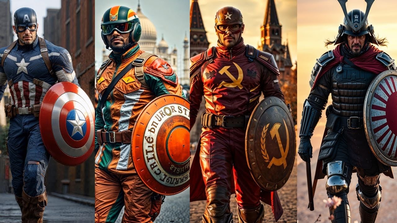 Captain America Reborn: International MCU Variants By Country - YouTube