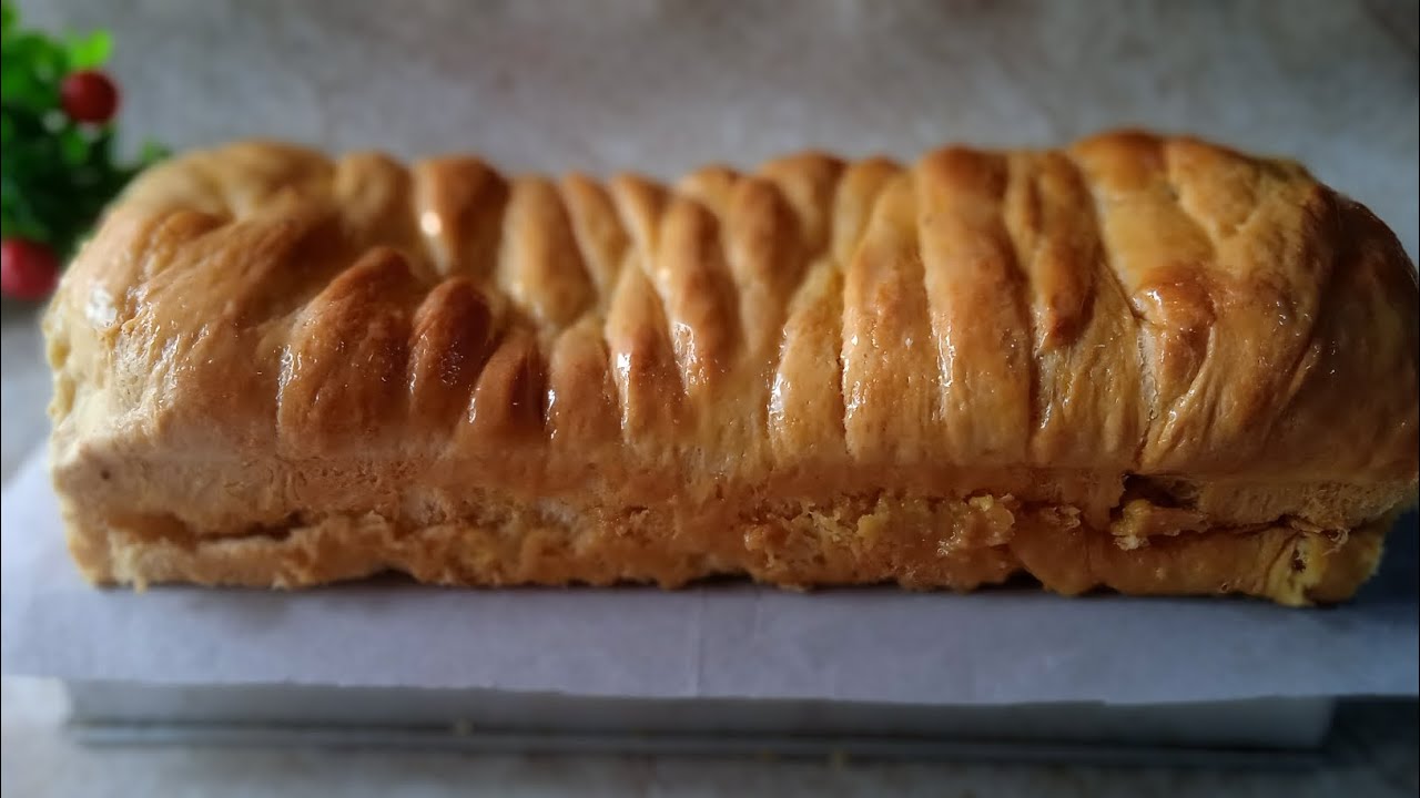 GEDE BANGET ROTINYA! DIKIRA ADONAN SETENGAH KILO || RESEP ROTI ISI ...