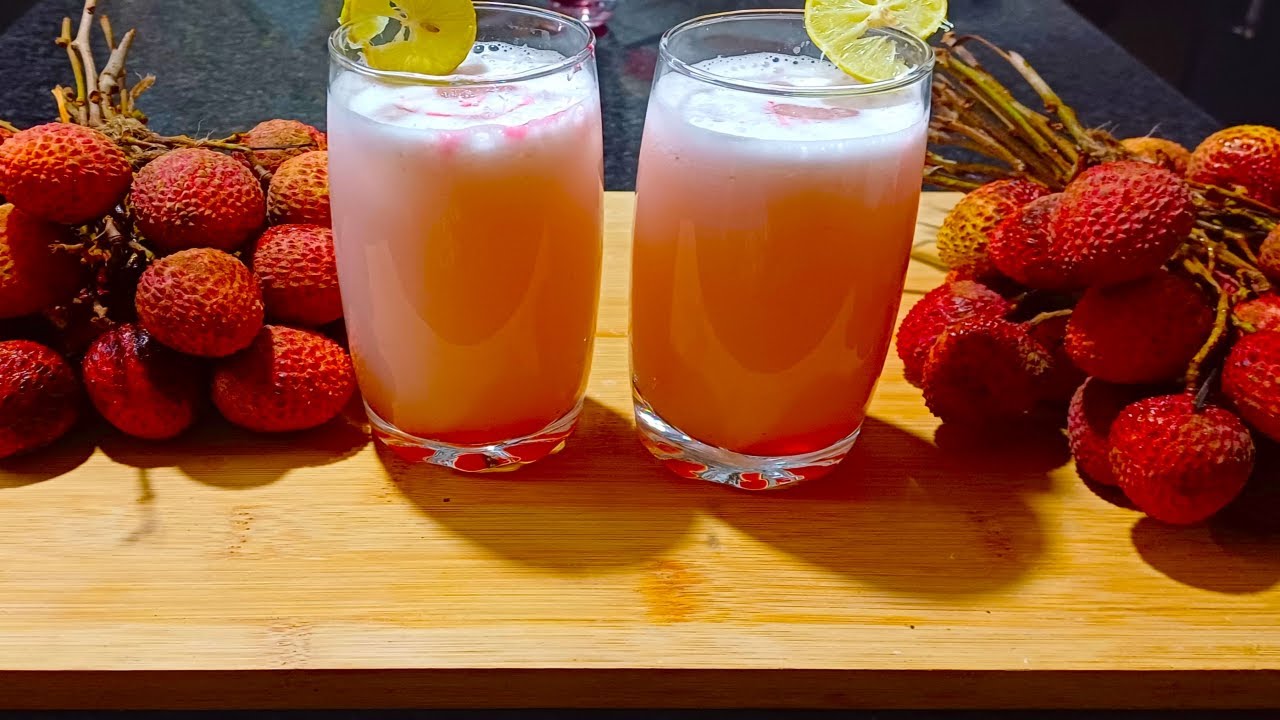 गर्मियों में बनाये ठंडा ठंडा और हेअल्थी लीची जूस - YouTube