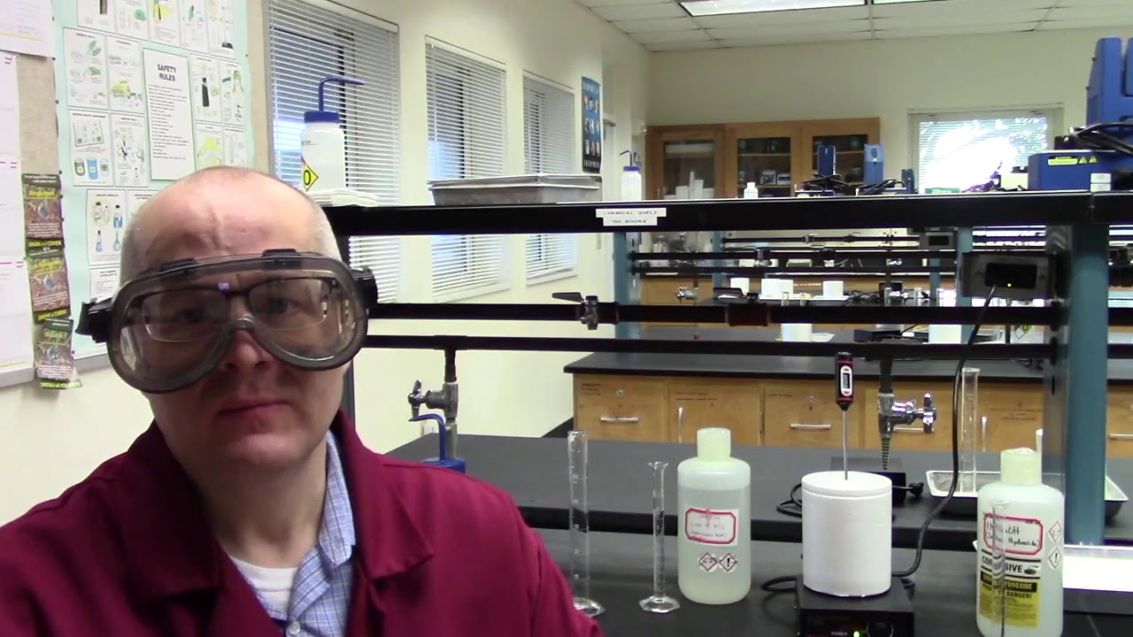 Energy and Matter Experiment. Chemistry for Health Sciences Laboratory ...