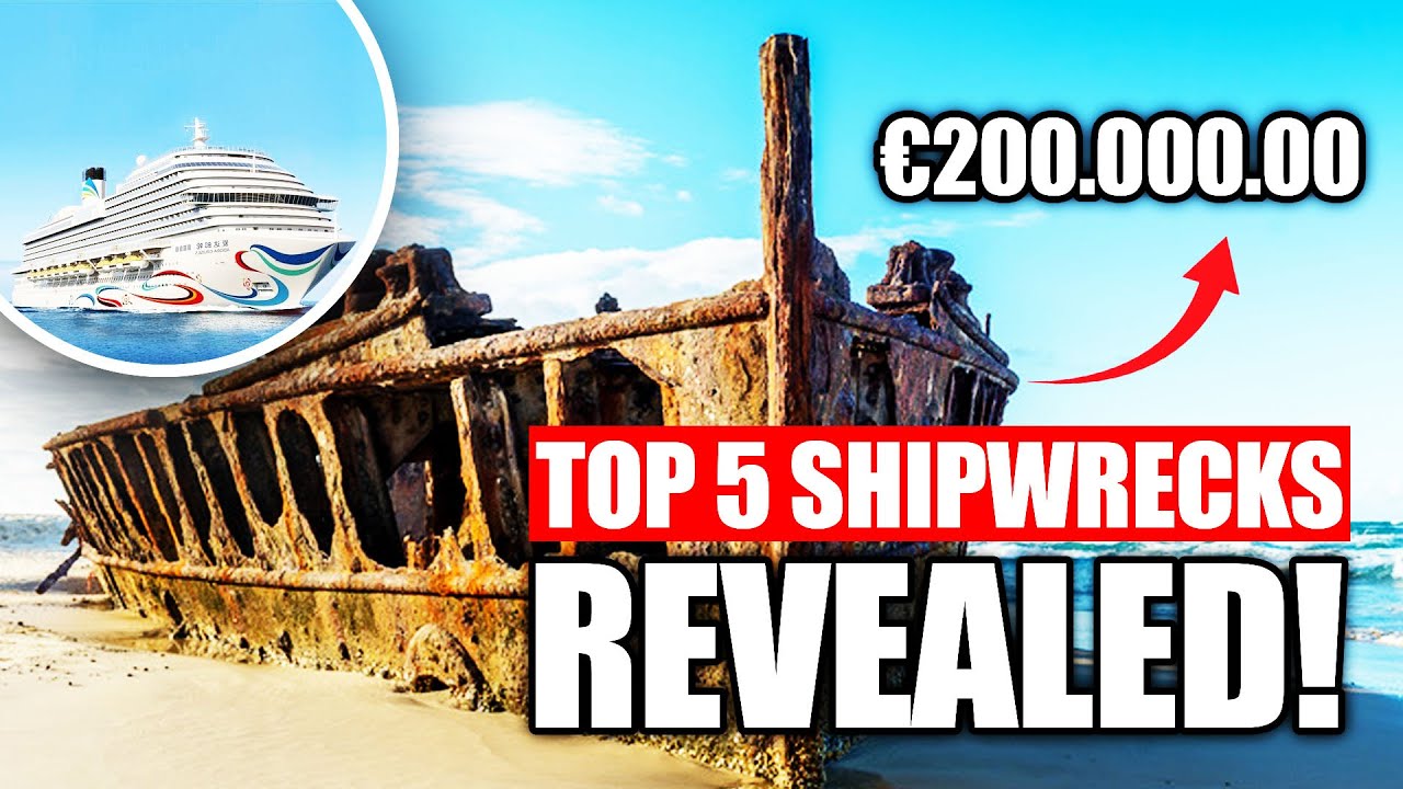 The 5 most sad Shipwrecks 😢 (expensive mistakes are made) - YouTube