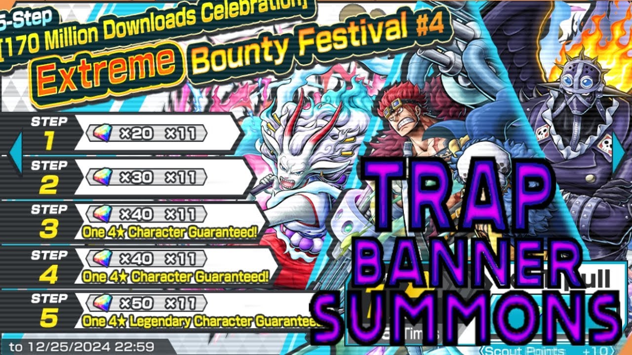 OPBR 170 MILLION DOWNLOAD MULTI EX TRAP BANNER SUMMONS - YouTube