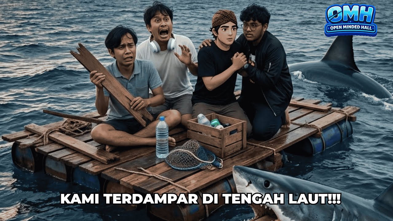 Aku Terdampar di LAUTAN!!! bersama ⁨@imsieghart666⁩ ⁨@pangestuyudhi ...