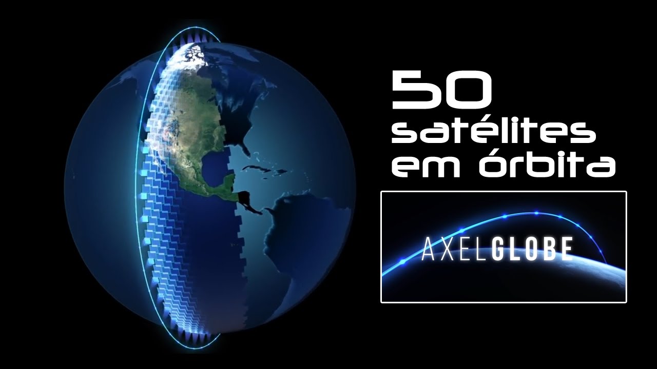 50 Satélites em órbita - YouTube