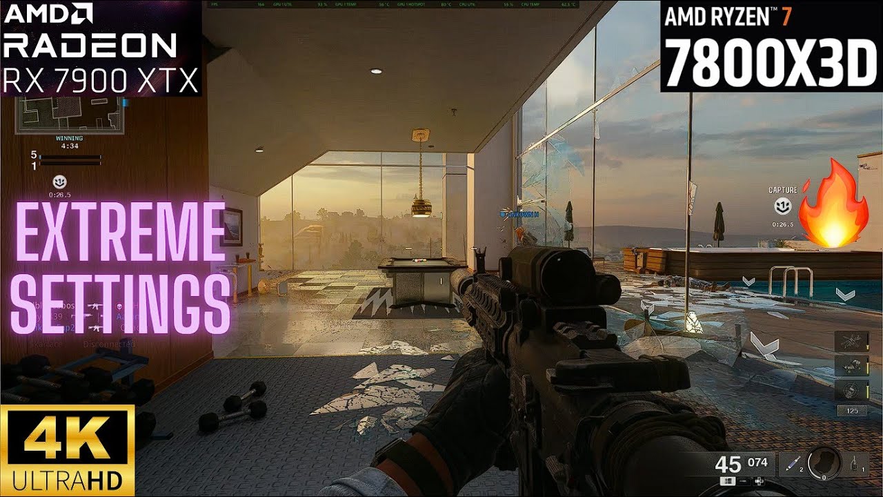 Call of Duty Black Ops 6 - Hardpoint on SKYLINE - RX 7900 XTX RYZEN 7 ...