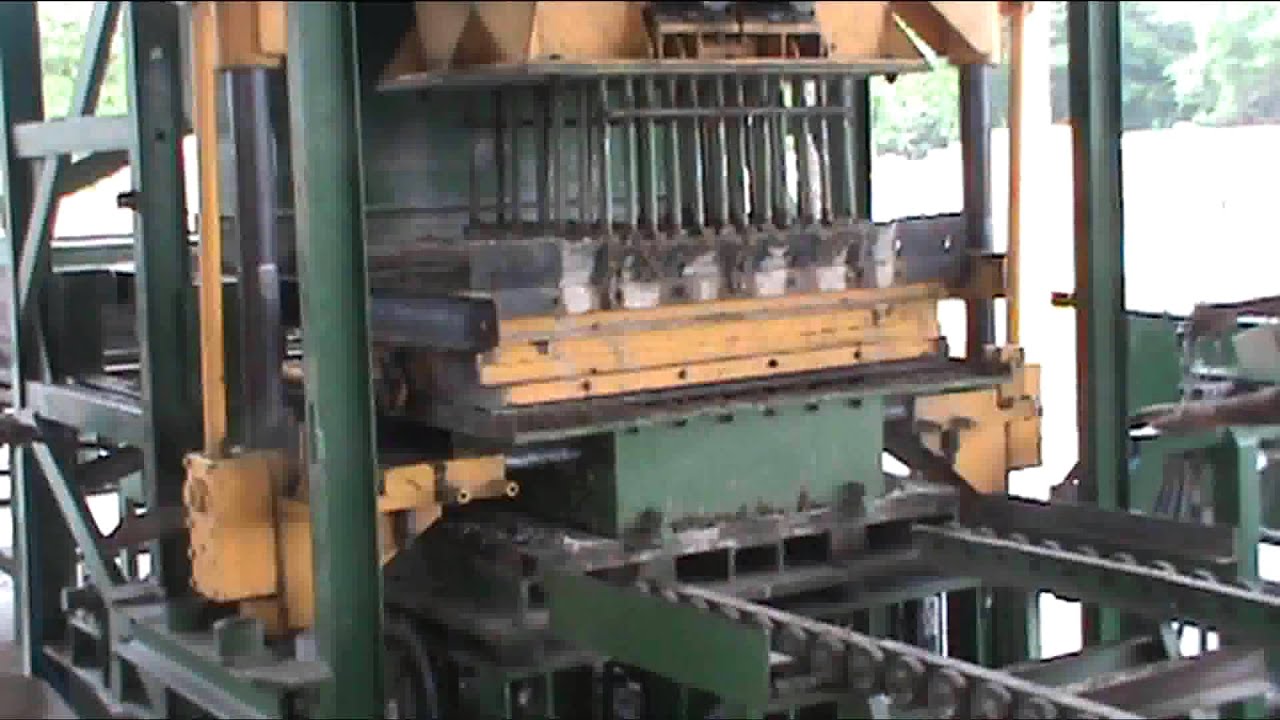 MAQUINA BLOQUERA SEMIAUTOMATICA M 2 - YouTube