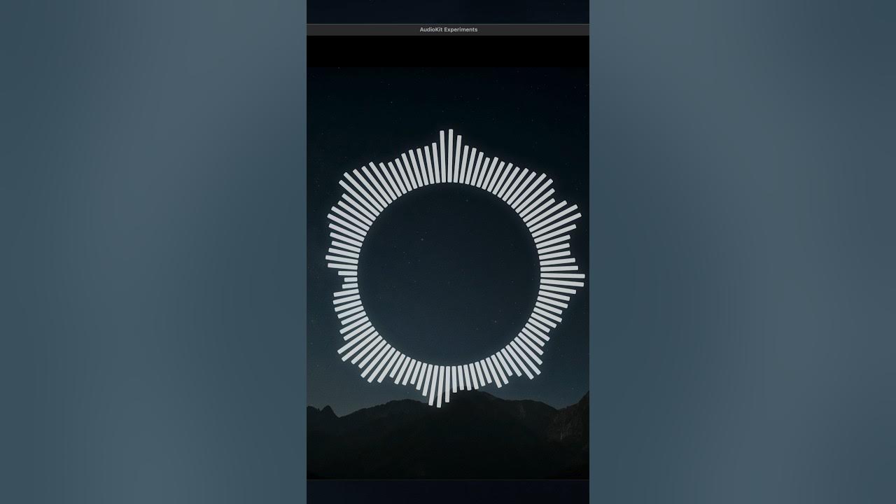 Let's Make Audio Visualizers with AudioKit | Codevember - YouTube