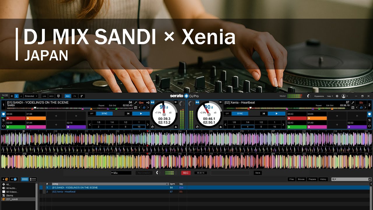 DJ MIX SANDI × Xenia - YouTube