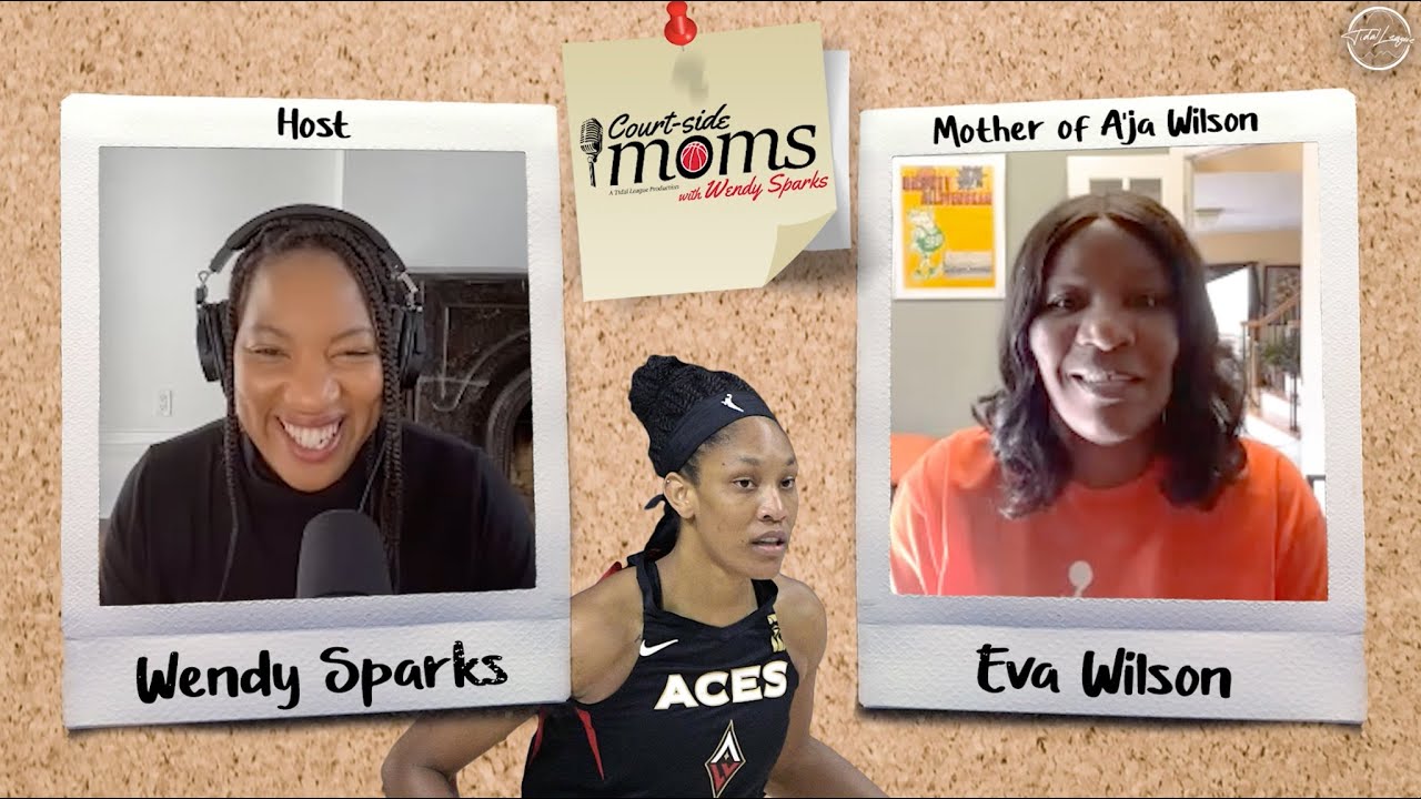 A'ja Wilson's mom, Eva Wilson | Court-Side Moms - YouTube