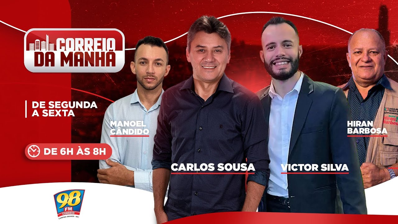 CORREIO DA MANHÃ - CG 25/03/24 - YouTube