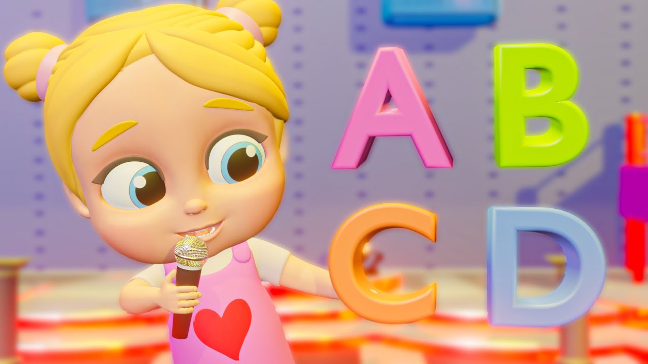 🎵 ABC Song | Learn the Alphabet with Luck and Lily! | The Alphabet Song ...