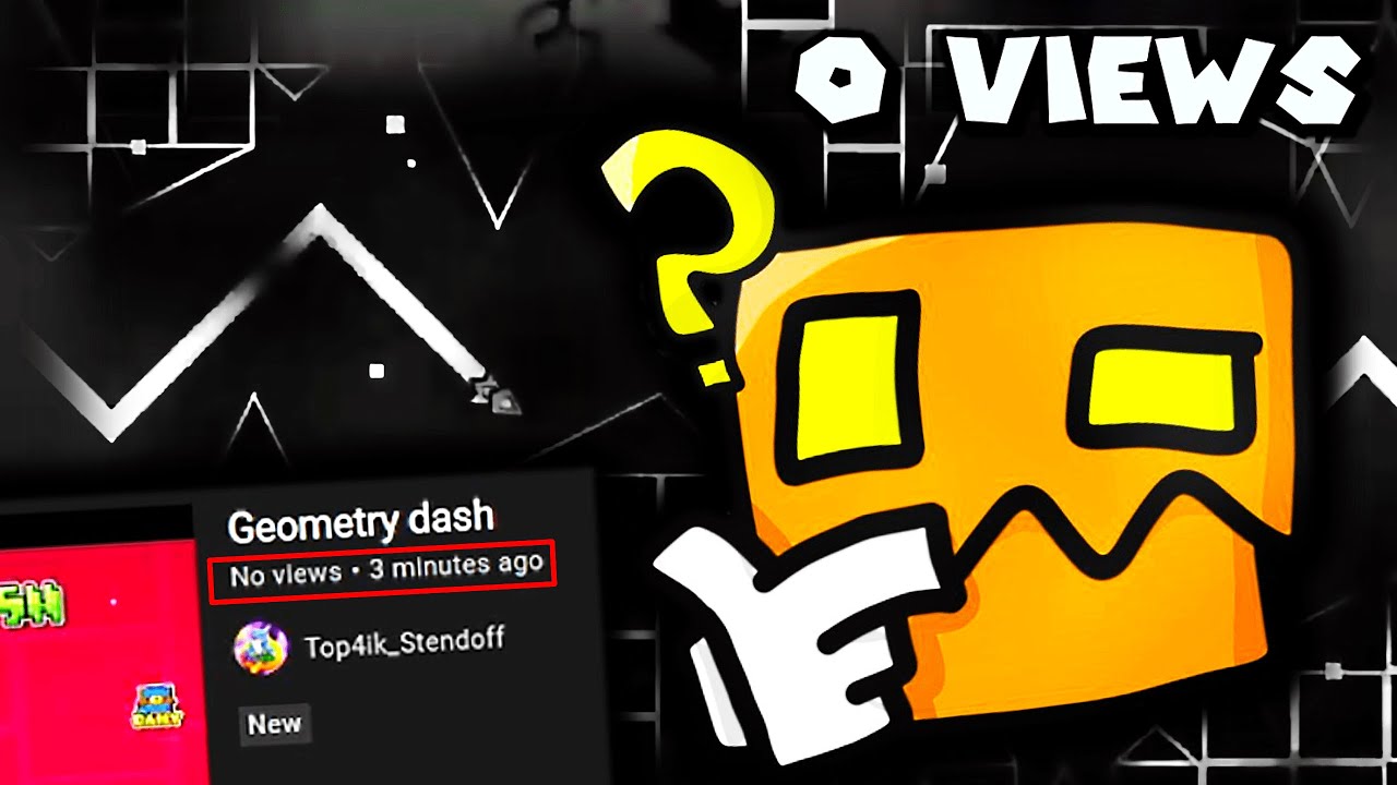 Reacting To Geometry Dash Videos With 0 Views - YouTube