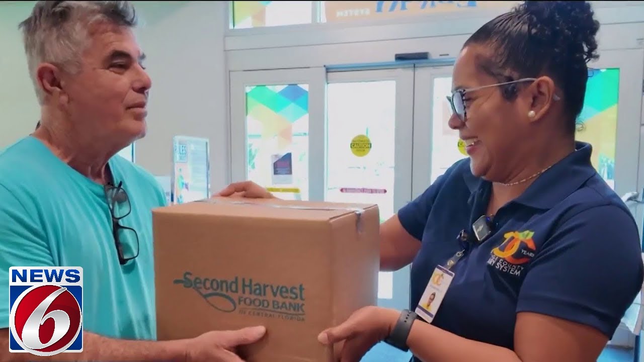 Orange County libraries offer free food boxes this summer - YouTube