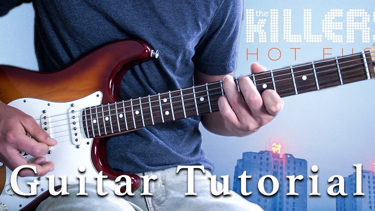 "Mr. Brightside" - The Killers (Guitar Tutorial) | Logan's Lessons ...