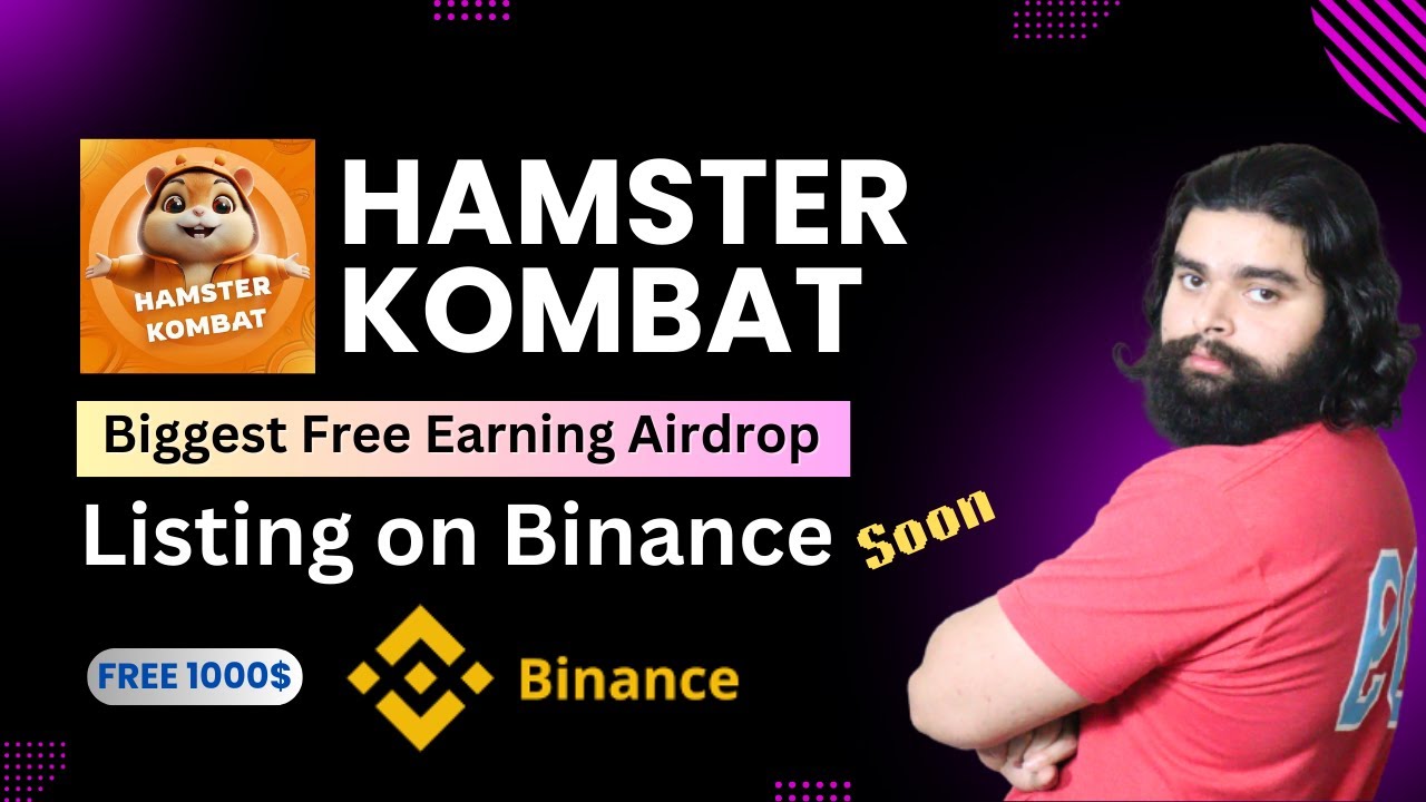 Biggest Free Airdrop Listing Soon so Dont Miss this Free Opportunity Earning With Hamster Kombat ...