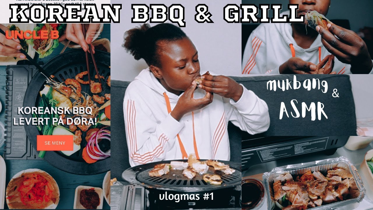 Korean BBQ Mukbang | Duck | At Home Grilled | Korean BBQ In Oslo ...