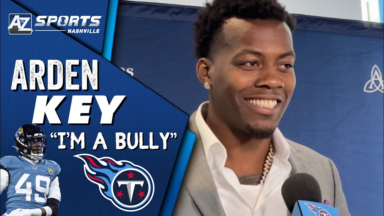 Titans New DE Arden Key is Ready to Dominate the Jaguars, AFC South ...