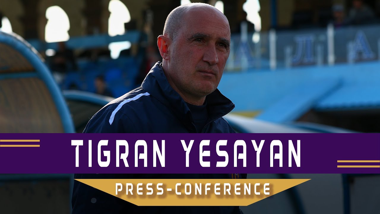 Տիգրան Եսայանը՝ «Ալաշկերտի» հետ խաղի մասին | Tigran Yesayan about ...