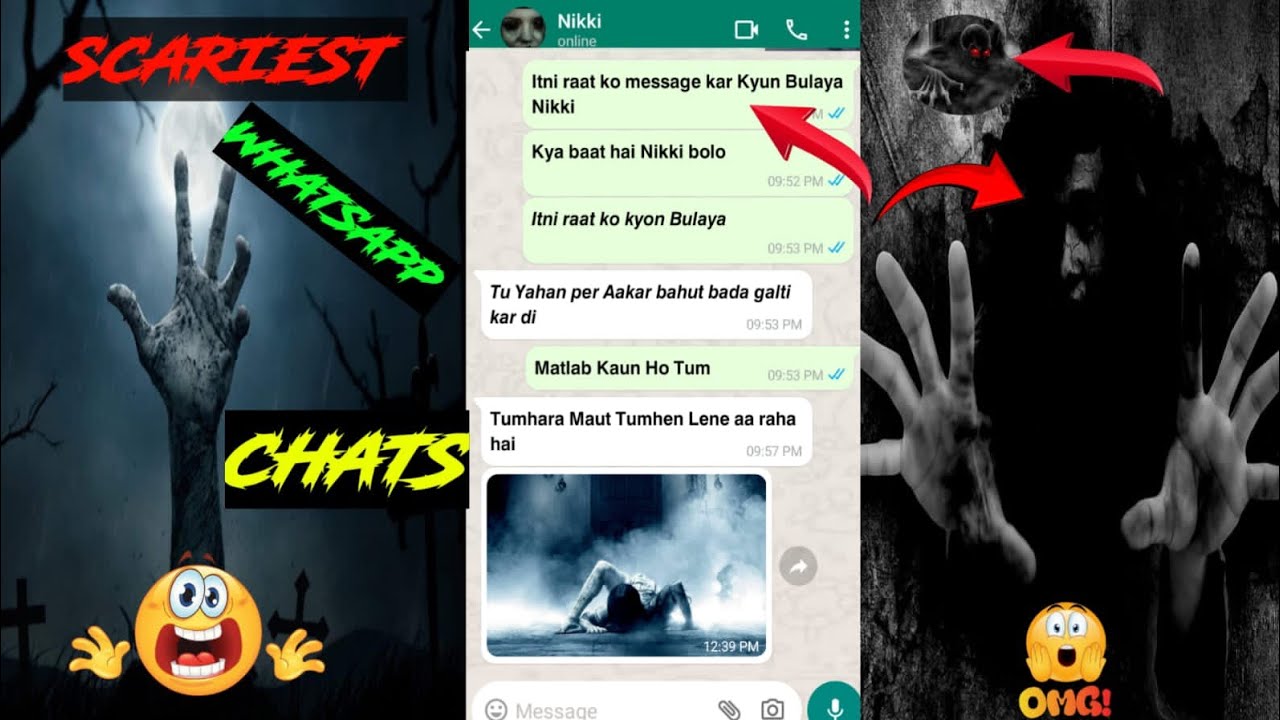 SCARIEST WHATSAPP CHATS 😱 @AndreoBee - YouTube