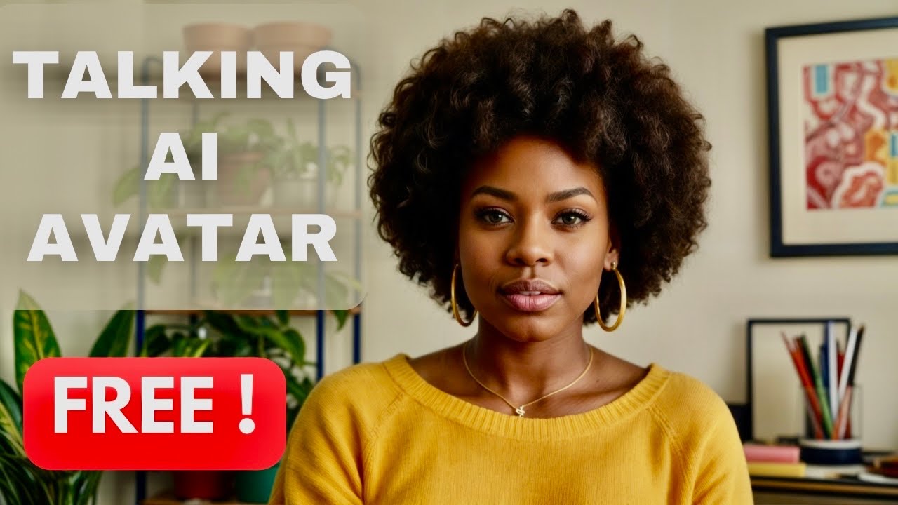 How to Create Realistic Talking AI Avatar for FREE | For Faceless ...