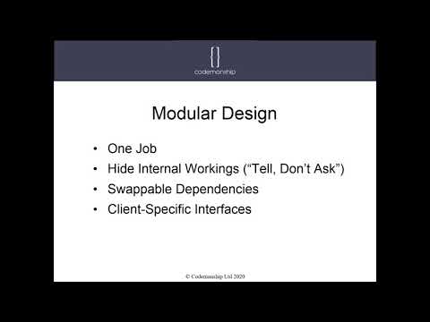 Modular Design in C# - YouTube
