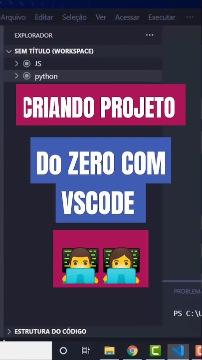 COMO CRIAR UM PROJETO DO ZERO NO VSCODE! #shorts #viral - YouTube