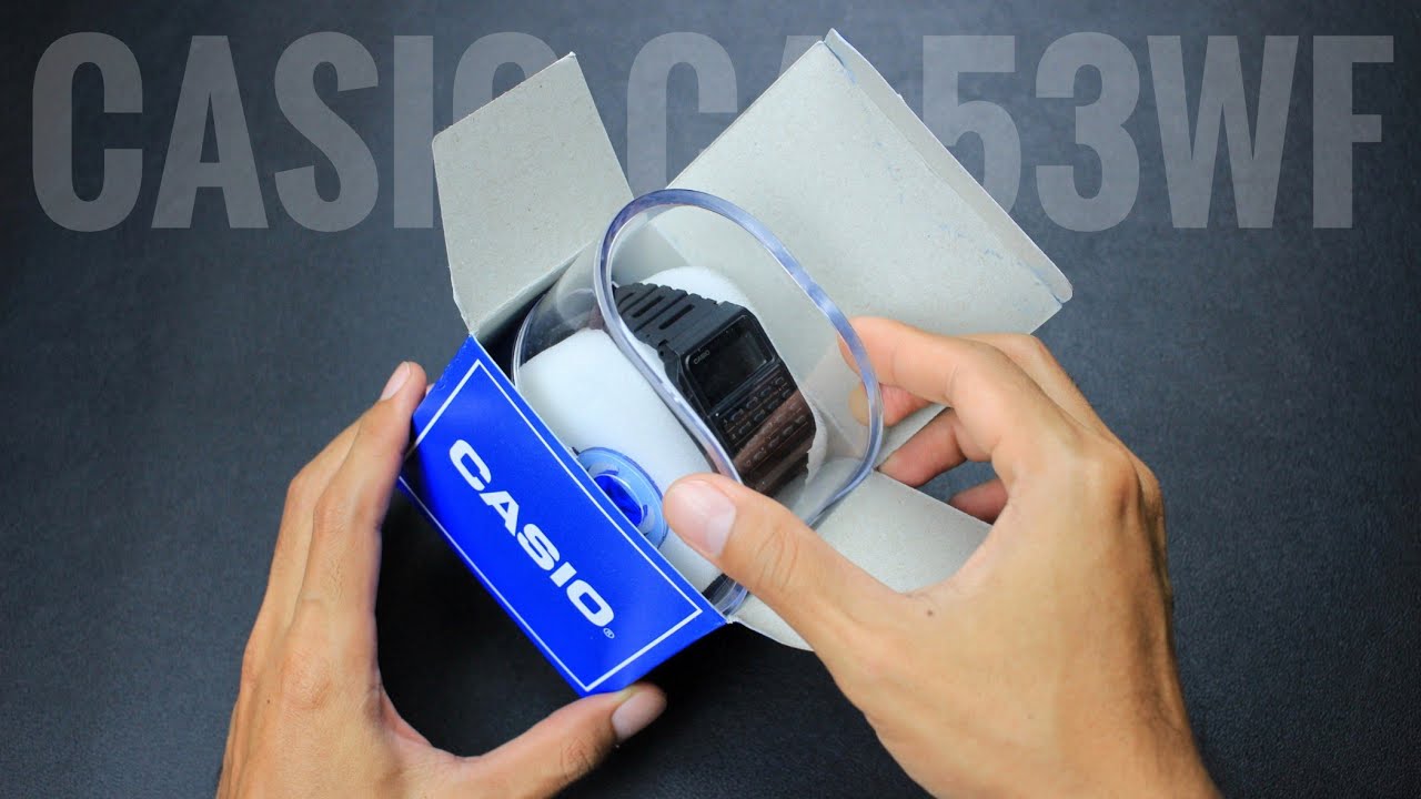 BACK TO THE FUTURE‼️Review Jam Tangan CASIO KALKULATOR CA-53WF Harga ...
