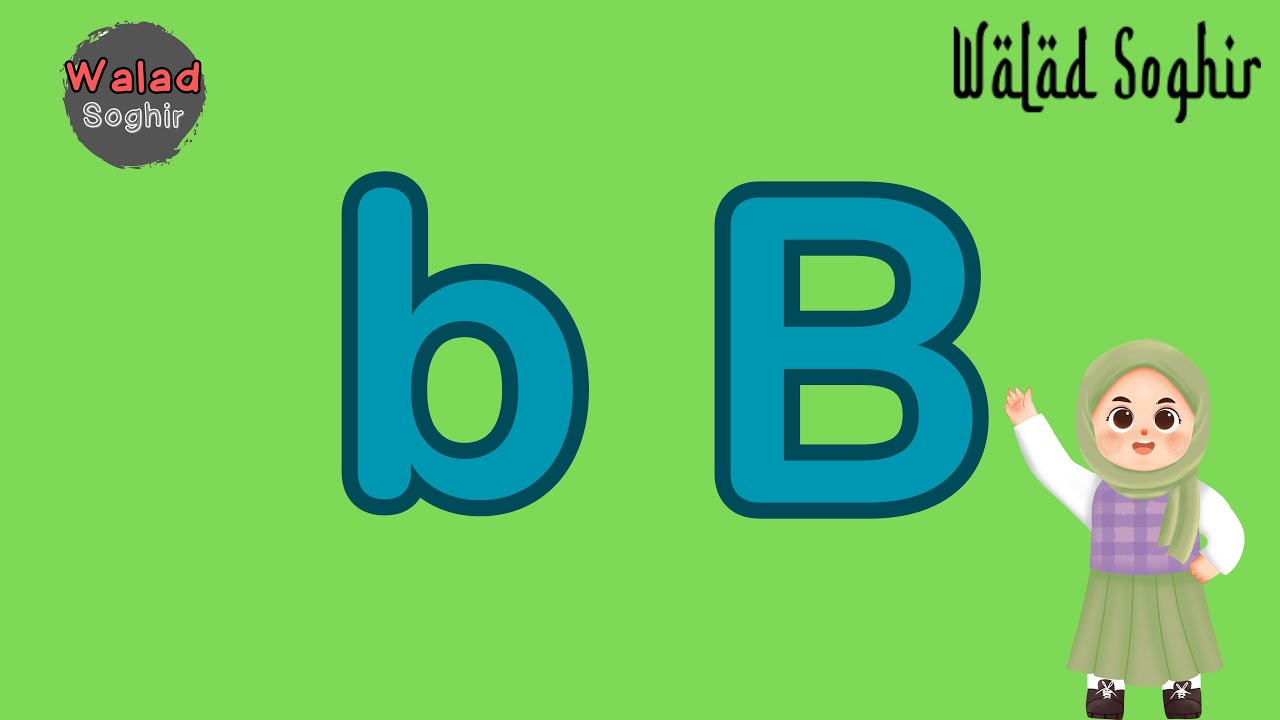 Belajar Huruf B | Cara Menulis Huruf B , dan Nama Benda Huruf B # ...