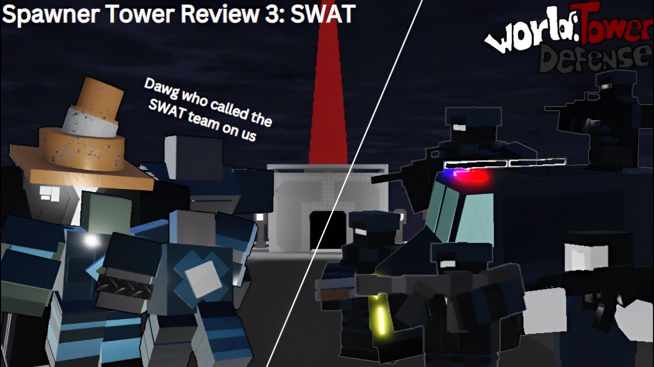 S.W.A.T Review | Spawner Tower Review #3 | World Tower Defense - YouTube