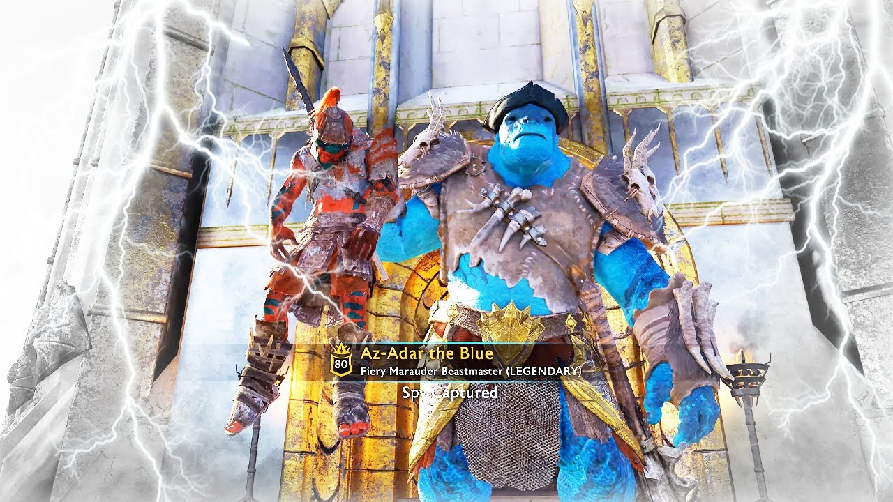 BLUE OVERLORD IS THE COOLEST OLOG IN MORDOR | SHADOW OF WAR - YouTube