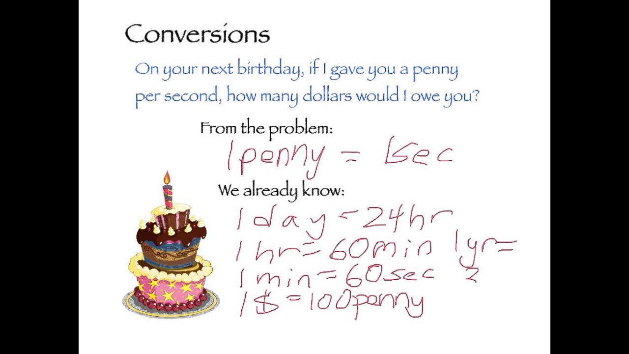 simple conversions - YouTube