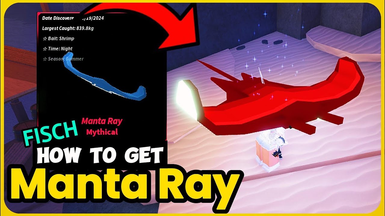 How To Get the Manta Ray in Fisch – Ultimate Guide! - YouTube