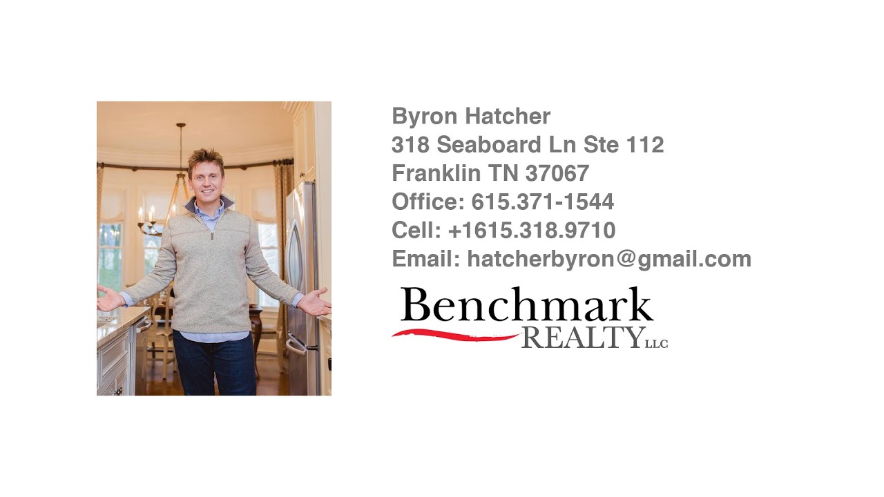 4740 Edwardian Trace Franklin TN 37067 — Byron Hatcher - YouTube