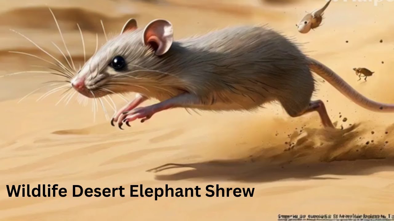 Wildlife Desert Elephant Shrew | Animated Stories | Informative |Nature ...