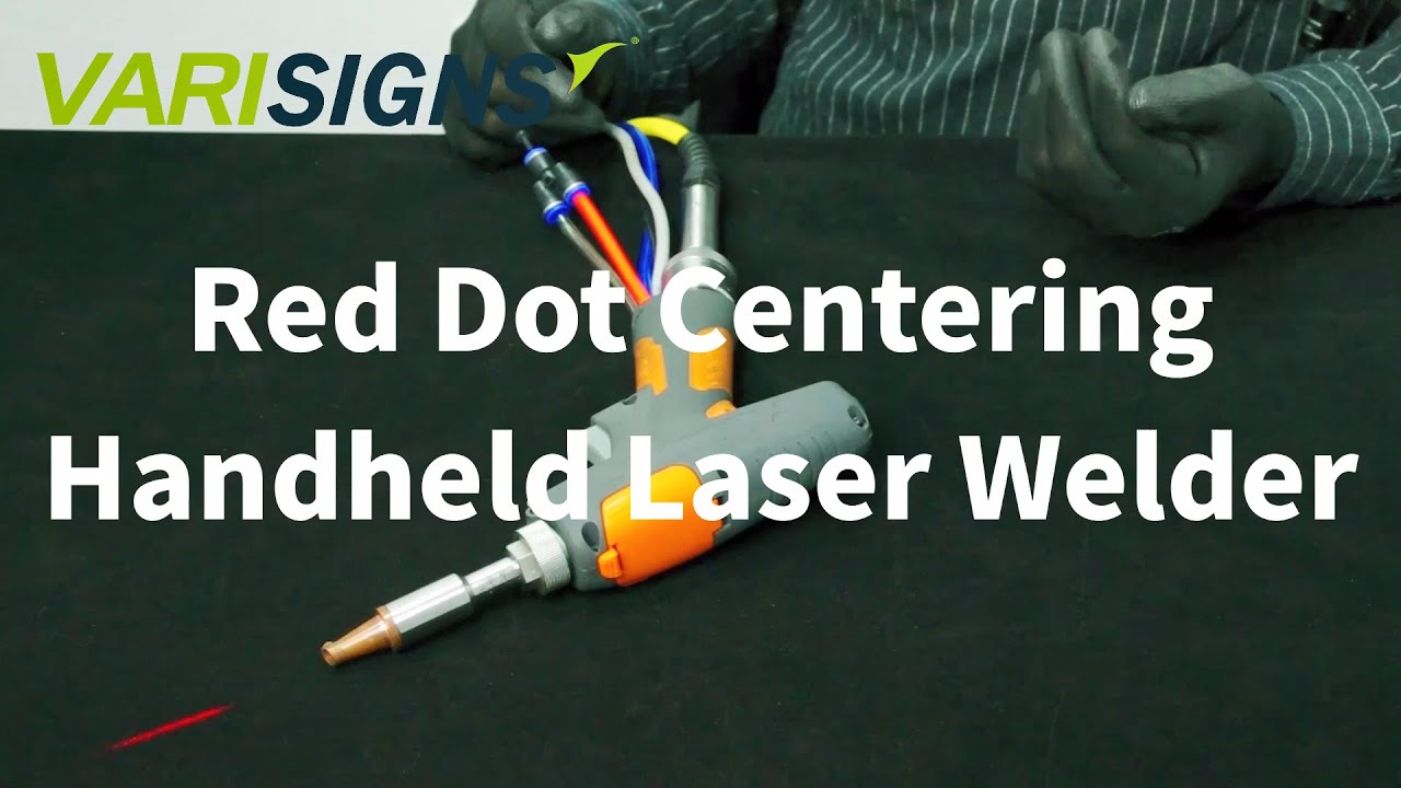 How to Modify the Red Dot of Handheld Laser Welder Spot Centering for ...