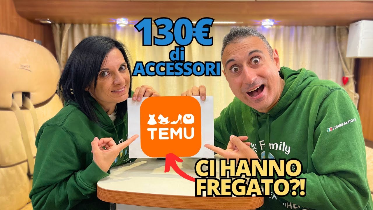 21 ACCESSORI TEMU per CAMPER CASA e FAMIGLIA - YouTube