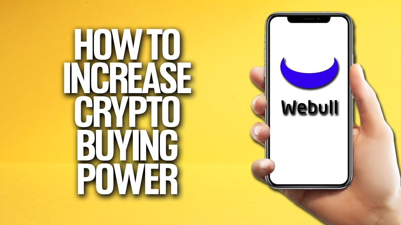 How To Increase Crypto Buying Power In Webull Tutorial - YouTube