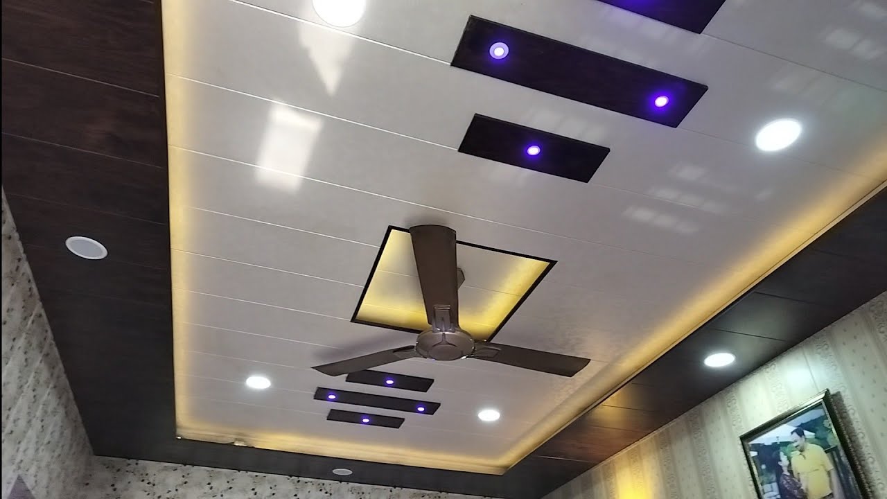 latest pvc ceilling bedroom design | small living room ceiling design ...