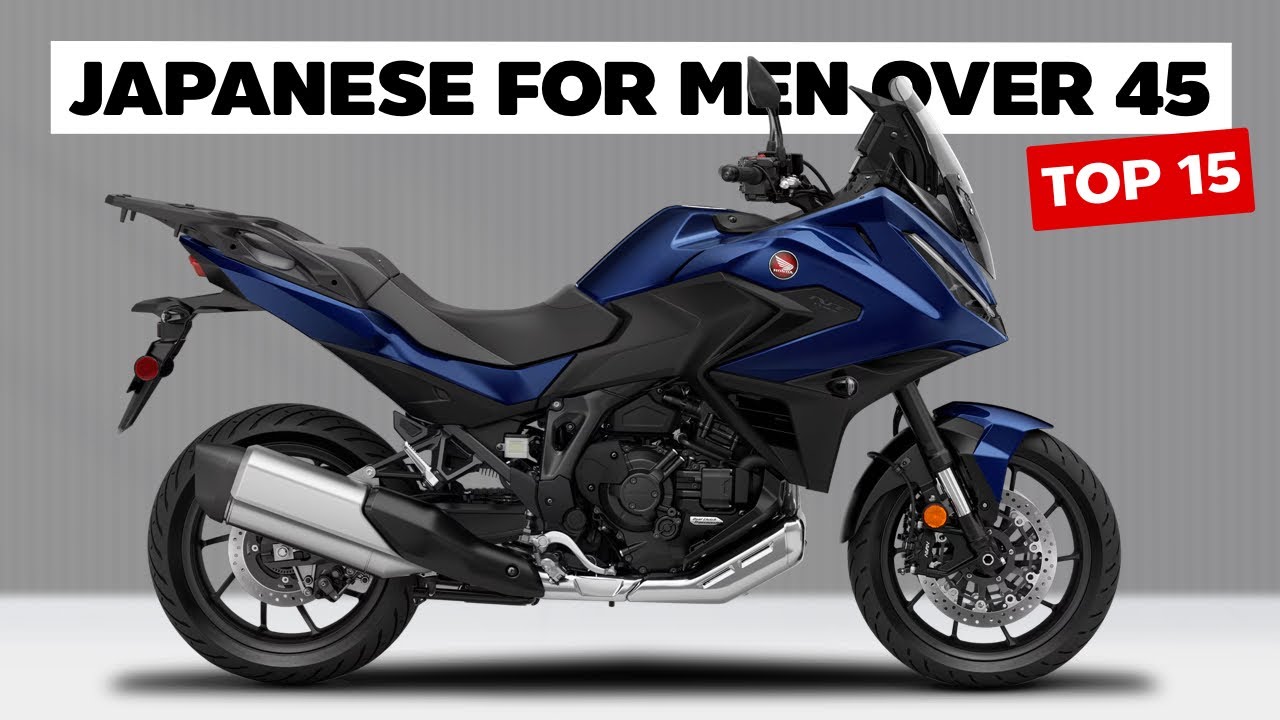 15 Most Comfortable Japanese Motorcycles For Men Over 45 - YouTube
