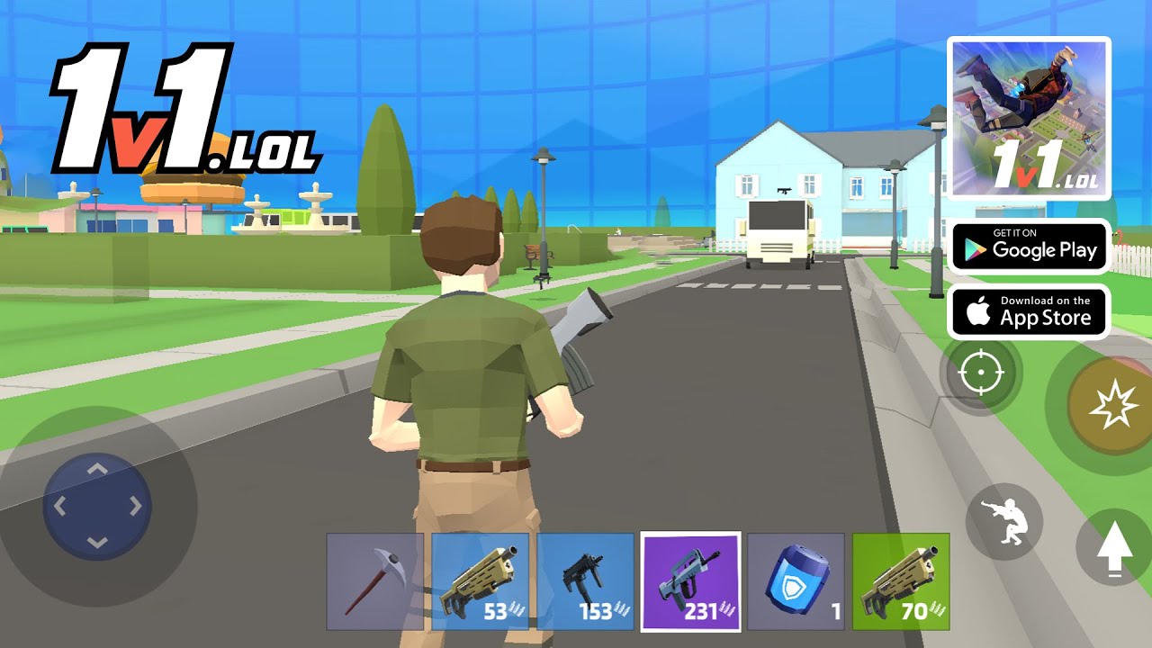 1v1.LOL - Battle Royale Game Gameplay (Android, iOS) - YouTube