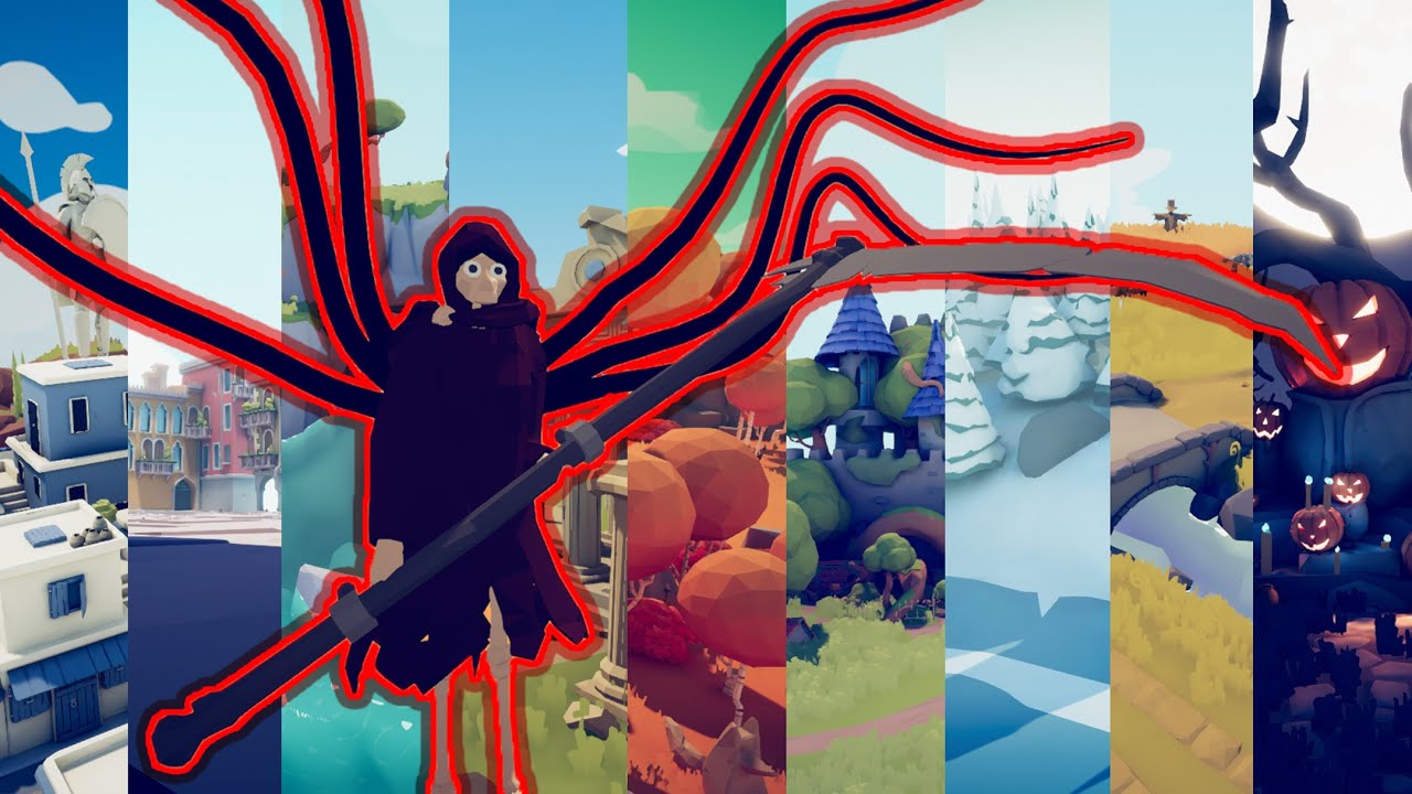 Reaper Adventure with all the first levels - Totally Accurate Battle ...