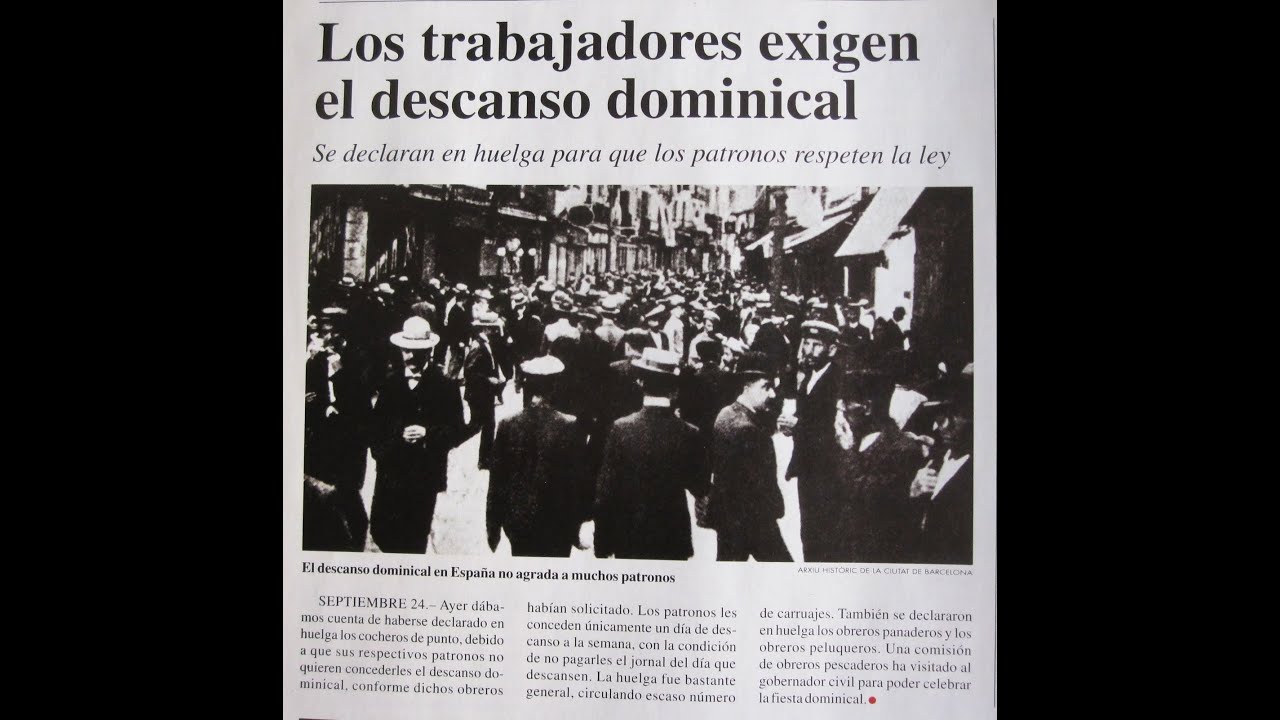 La maldita ley del descanso dominical - YouTube