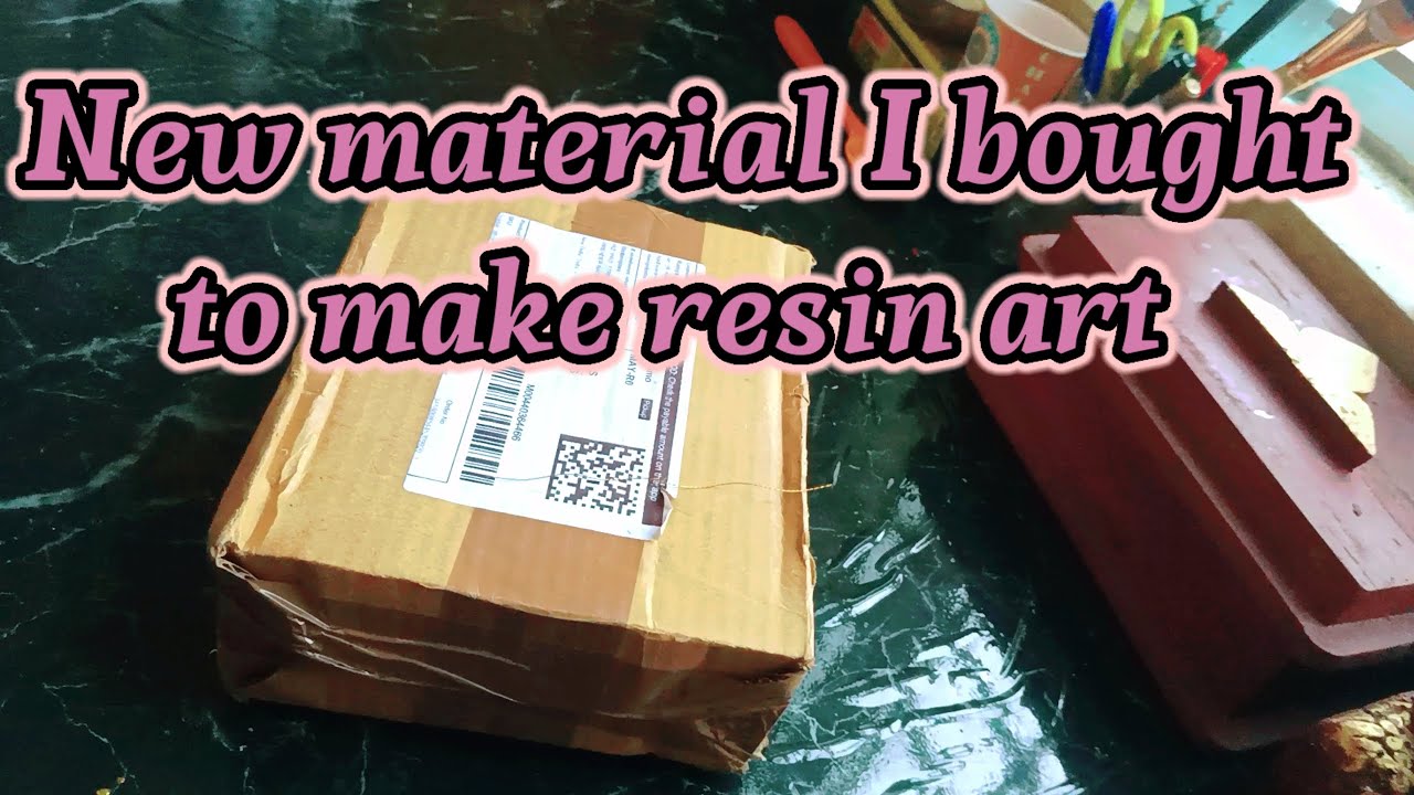 Unboxing material I bought my resin art #unboxing #resinart # ...
