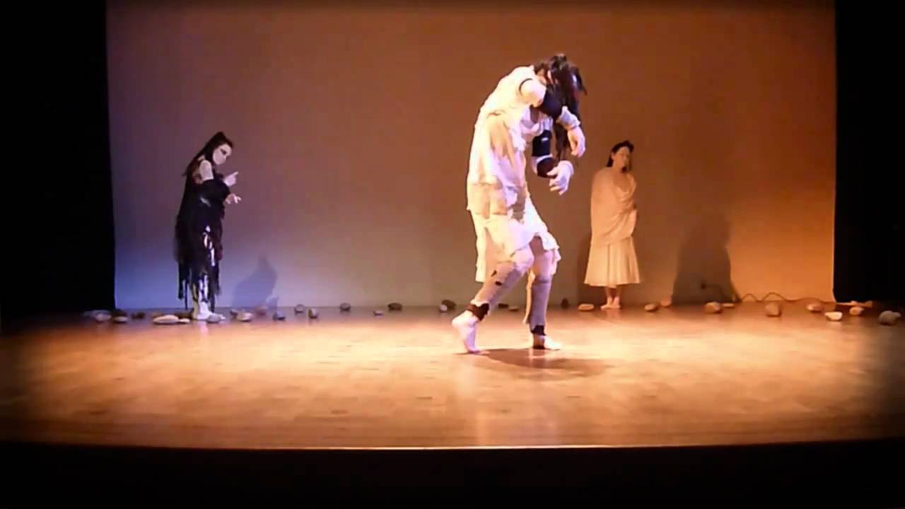Alex's solo in Irruptions: Ankoku Butoh Ritual & Sound at The Chapel ...