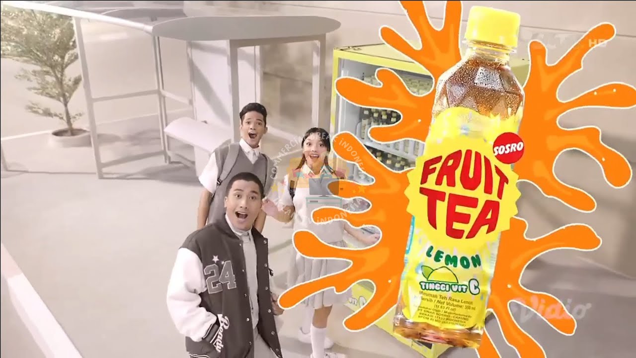 IKLAN SOSRO FRUIT TEA LEMON "#TambahCAja Ngeblend Sensasinya" • 15s ...