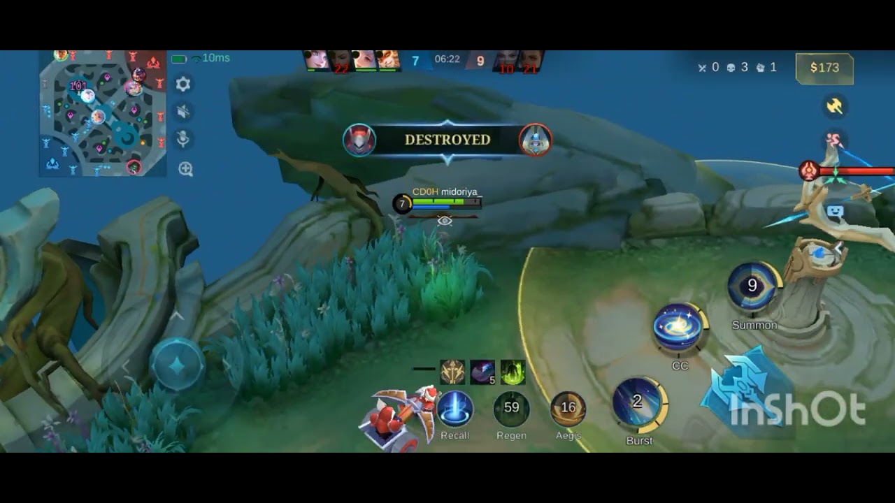 nathan play smart gameplay mobile legends, - YouTube