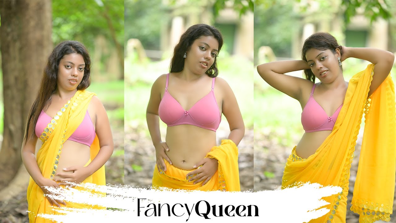 Bong Beauty Saree Fashion Video | Saree Lover Video | Fancy Queen | - YouTube
