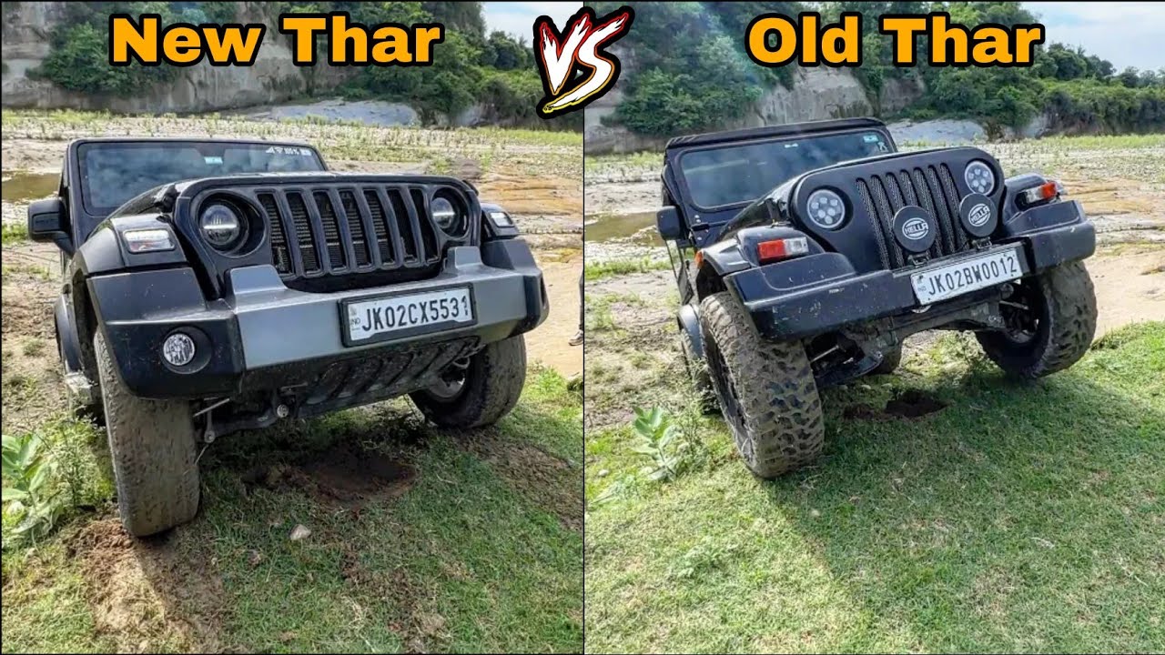 Old Thar vs New Thar | Which performs better in offroad - YouTube