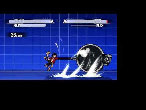 [MUGEN]Normal Attack“C”and power charge - YouTube