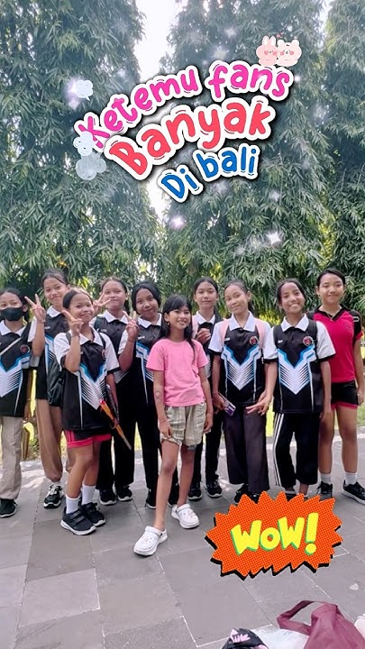 KK DISTA KETEMU FANS BANYAK BANGET DI BALI #shortvideo #trend #trending #viralvideo #trend - YouTube